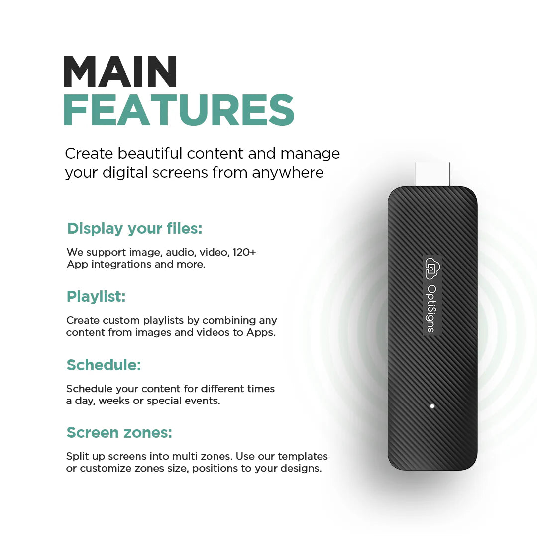 OptiSigns Android Digital Signage Player | Free Shipping Canada ...